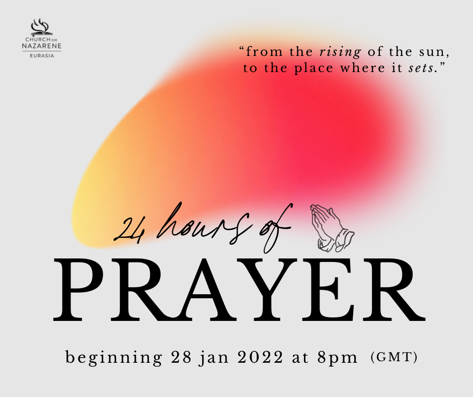 24 hours of prayer – Eurasia Region