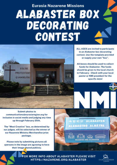 Alabaster box design contest - Eurasia Region